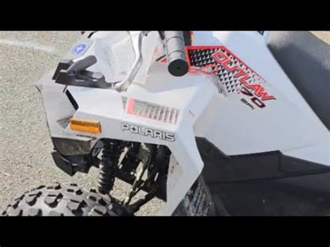 Polaris Outlaw 70 ATV Speed Limiter Adjustment ... easy and fast - YouTube