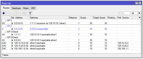Mikrotik Failover 2 ISP Recursive Gateway Catatan Teknisi