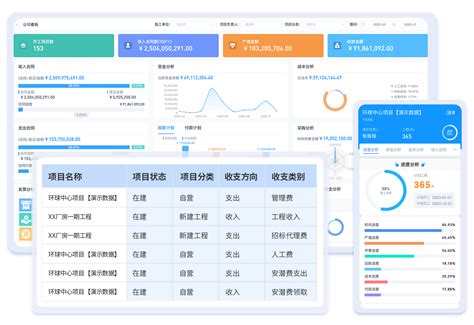 工程项目管理系统 建立工程资金、成本、进度以及合同执行的全面数字化管控 斗栱云erp系统