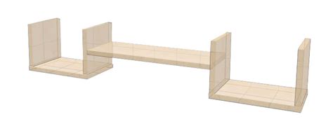 კედლის თარო E Geolatex