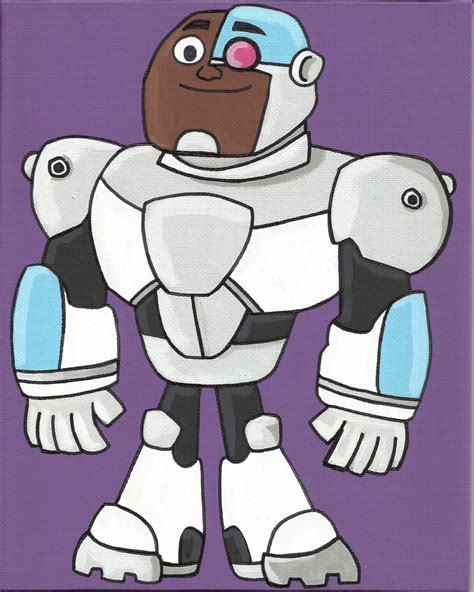 Cyborg From Teen Titans Go Etsy