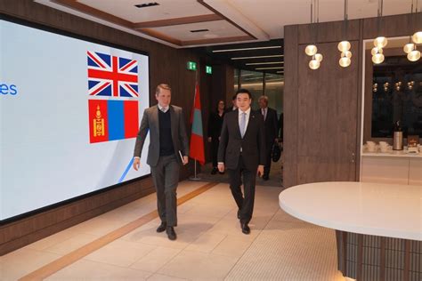 Монгол Улсын шадар сайд С Амарсайхан Британи улсад ажлын айлчлал хийв Embassy Of Mongolia In