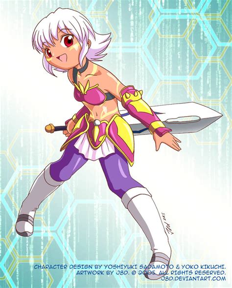 Rena Of Hack By J8d On Deviantart