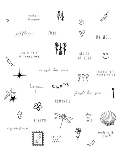 Simple Dainty Tattoos Small Designs Small Girly Tattoos Word Tattoos