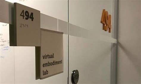 The Virtual Embodiment Lab In The Department Of Communication At