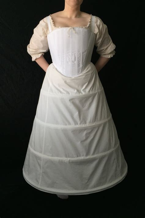 Cone Farthingale Tudor Elizabethan Shakespearean Skirt Support 16th