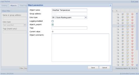Read Knx Object Values From External Pc Using Xml Logic Machine