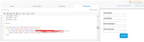 Marketing Cloud Recaptcha In Smart Capture Form Salesforce Stack