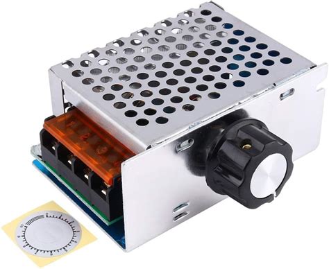 Régulateur De Tension électronique Réglable De Contrôleur De Vitesse De