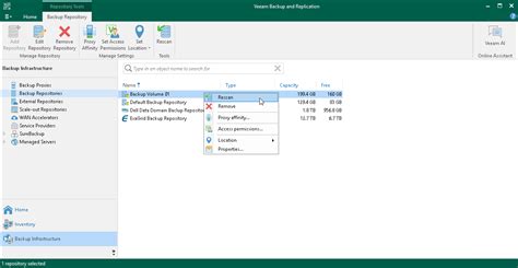 Rescanning Backup Repositories User Guide For Vmware Vsphere