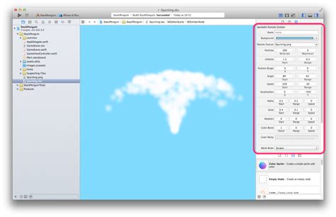 Ios 8 Spritekit でミニゲームをつくる 15 パーティクル Developersio