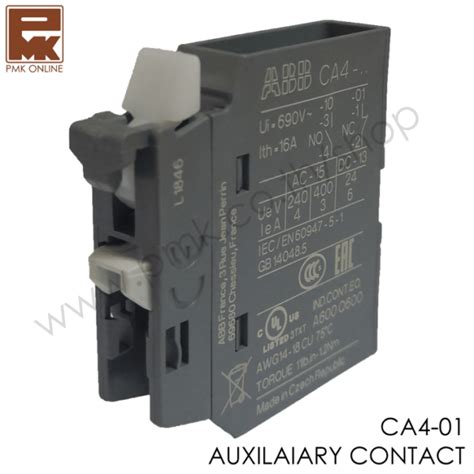 คอนแทคช่วย Auxiliary Contact Ca4 Abb Pmk Online Store