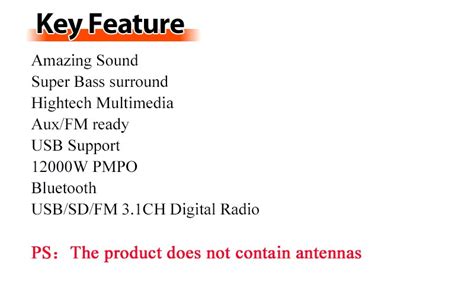 Nunix A22 31ch Home Theater System Speakers Bluetooth Woofer Subwoofer Nunix A22 31ch Home Theater System Speakers Bluetooth Woofer Subwoofer