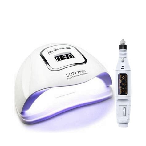 Sun X5 Max UV/LED лампа за нокти с усторйство бяла - eMAG.bg