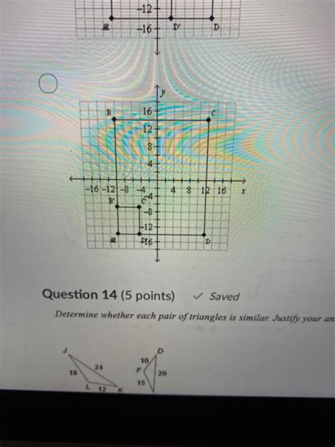 Solved Question 13 5 Points Graph The Image Of The Figure