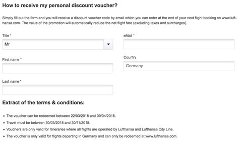 Free 20 Eur Lufthansa Voucher For Departures From Germany Request