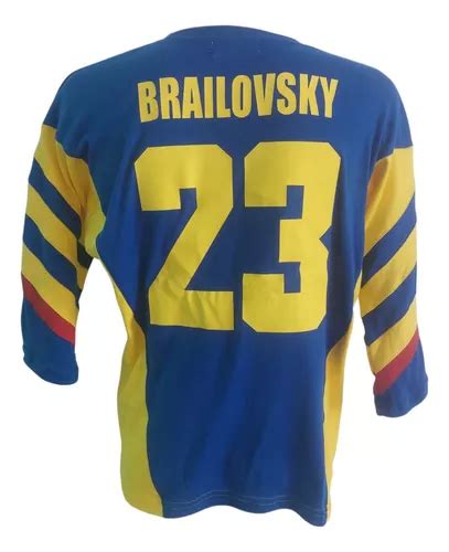 Jersey America Retro Amarillo Brailovsky 80s Envío Gratis