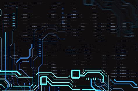 Premium Photo Hightech Sensor Circuit Board Panel Technology And