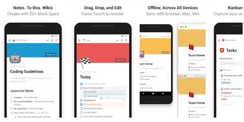 notion notes tasks wikis all in one mobile app youth apps