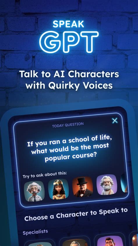 speak gpt voice chat with ai di lifecassette inc ios app — appagg