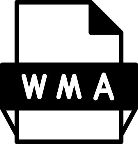 Wma File Format Icon Vector Art At Vecteezy