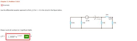 Solved Chapter 7 Problem 7014 X Incorrect Use The
