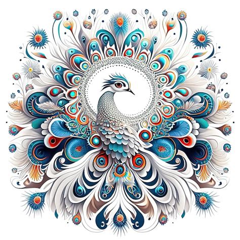 Premium Ai Image A Beautiful Peacock