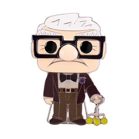 Disney Pixar Up Carl Large Enamel Funko Pop Pin