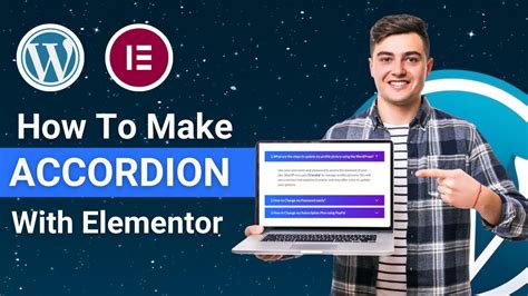 How To Make Accordion Elementor Design In Wordpress Elementor Website
