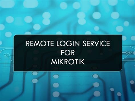 Fixed Public Ip To Login In Mikrotik Routeros By Ssh Api Web And