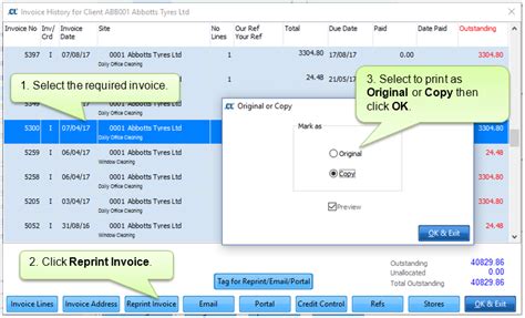 Invoicing Printing Invoices