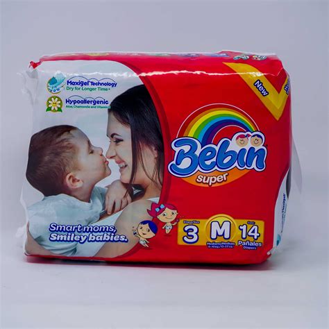 Bebin Super Diapers Med 14s Ck Greaves And Company Limited