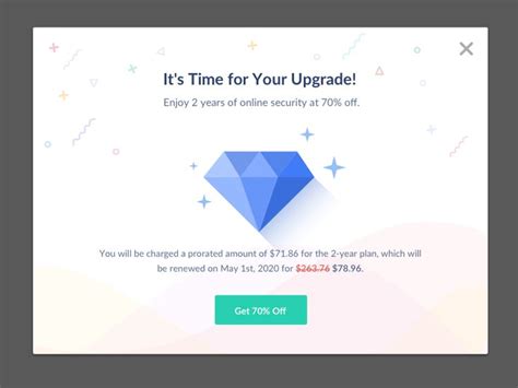 Upgrade Popup Website Popup How To Plan Website Design Inspiration