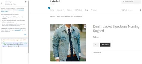 Product Pages Without Sidebar And Full Width With Storefront Theme