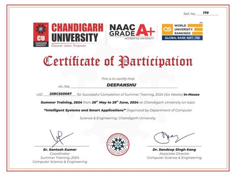 Deepanshu Kashyap On Linkedin Happy To Announce That Ive Completed In House Summer Training At