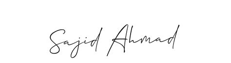 84 Sajid Ahmad Name Signature Style Ideas Amazing Electronic Signatures