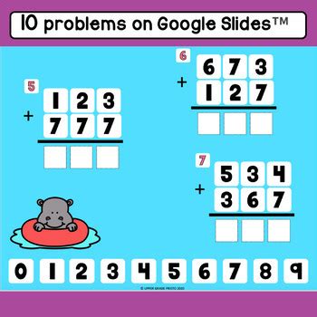 Subtraction Practice For Google Slides Subtraction With Regrouping Addition