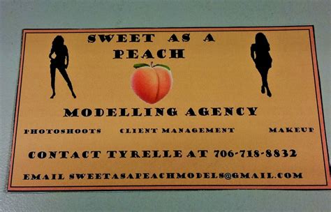 Sweet As A Peach Modelling Agency Columbus Ga