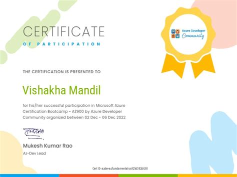 Vishakha Mandil On Linkedin Microsoft Azure Developer