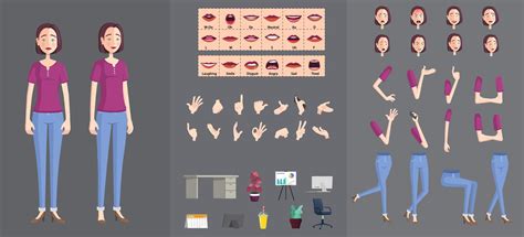 Cartoon Lip Sync Animation Vector Art Icons And Graphics For Free Download