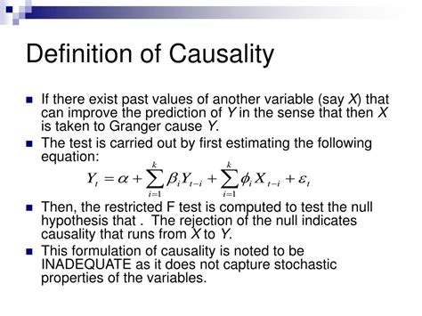 Ppt Causality Analyses In Econometrics Powerpoint Presentation Free