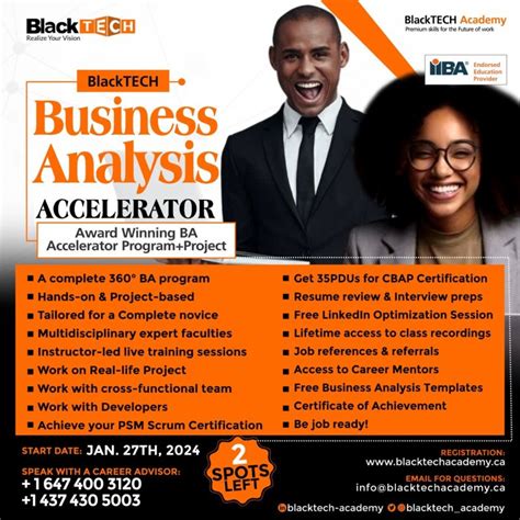 blacktech academy on linkedin businessanalyst businessanalytics