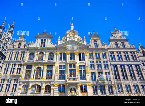 Buildings And Architecture In The Grand Place Or Grote Markt The