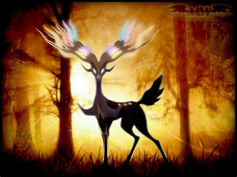 Xerneas Fan Art Mythology Fans Xerneas And Yveltal Are From Norse
