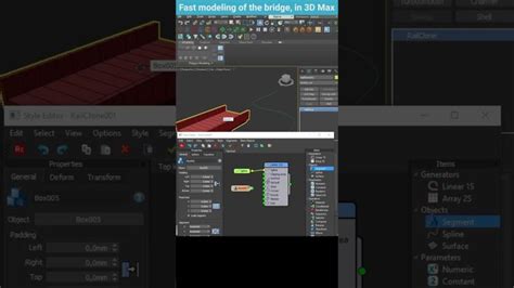yurii shevchyshyn on linkedin effortless bridge modeling in 3ds max