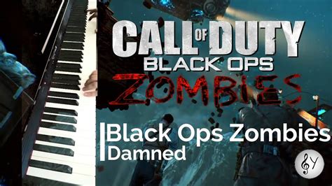 Damned Black Ops Zombies Theme Piano Cover Youtube