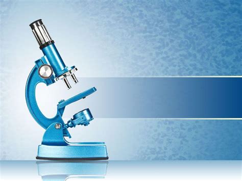Free Microscope Concept Slides Powerpoint Template Designhooks Free Power Point Template PPT