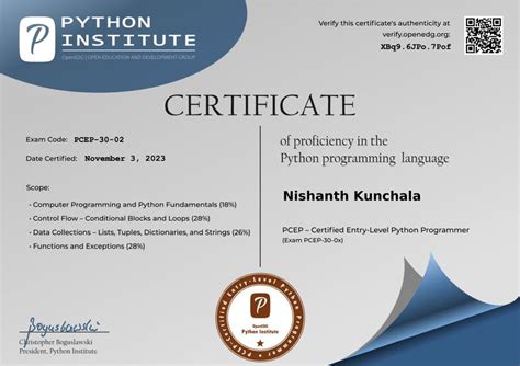 nishanth kunchala on linkedin i m happy to say that i received my