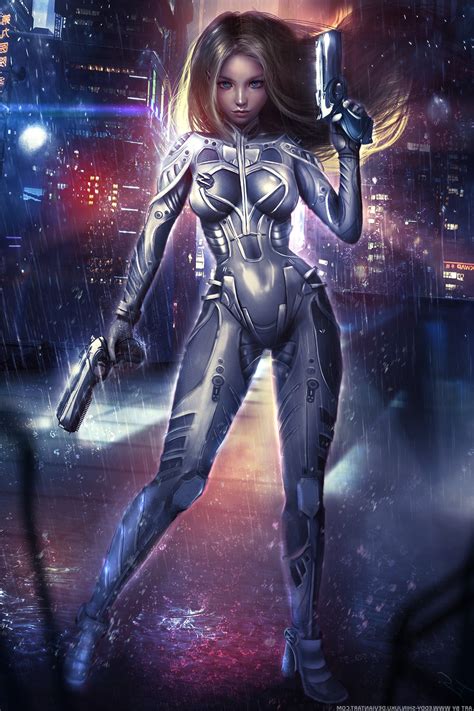 Anime Girls Anime Pistol Weapon Wallpapers Hd Desktop And Mobile