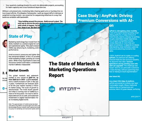State Of Martech And Marketing Operations Report 2025